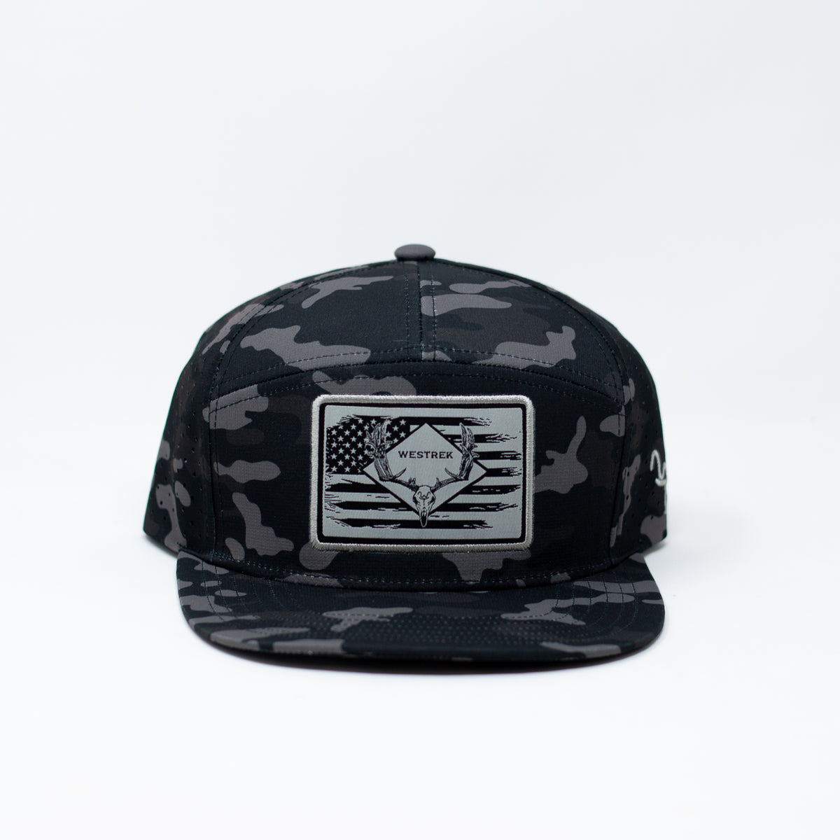 Black camo Laser mesh hat – Westrek Hunting